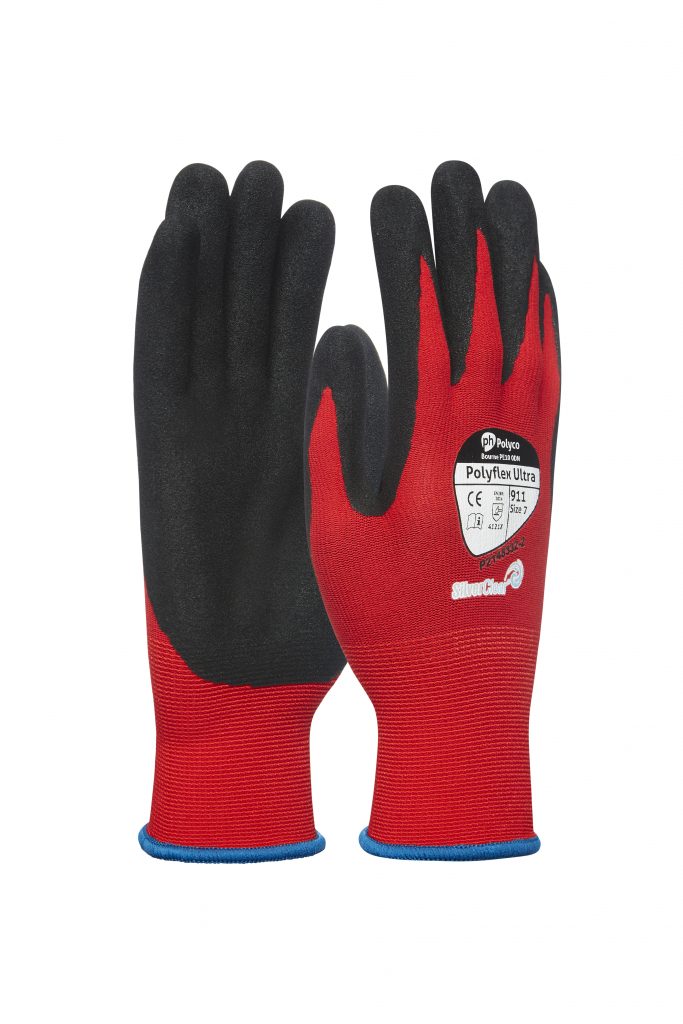 Polyco Polyflex Ultra Safety Gloves - Direct 4 Workgear